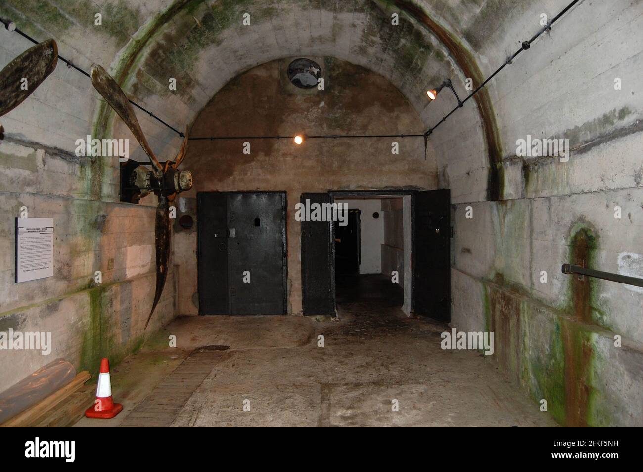 German war time bunker Jersey Channel Islands UK arched Germans door ...