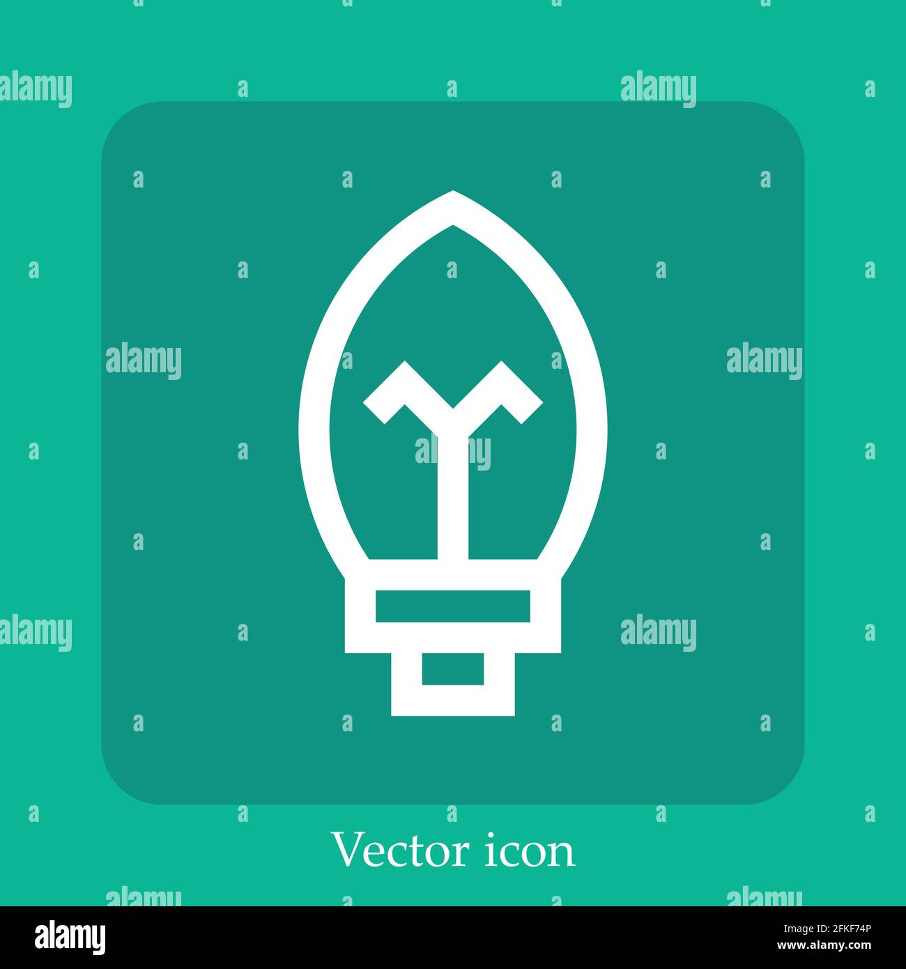 Incandescent light bulbs on Stock Vector Images - Alamy
