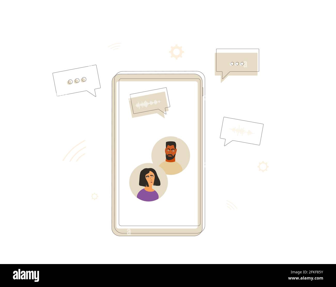 Dating platform Stock Vector Images - Alamy