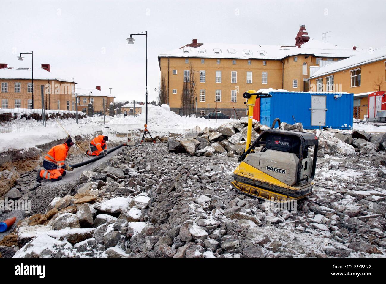 Winter in Linköping, Sweden Stock Photo - Alamy