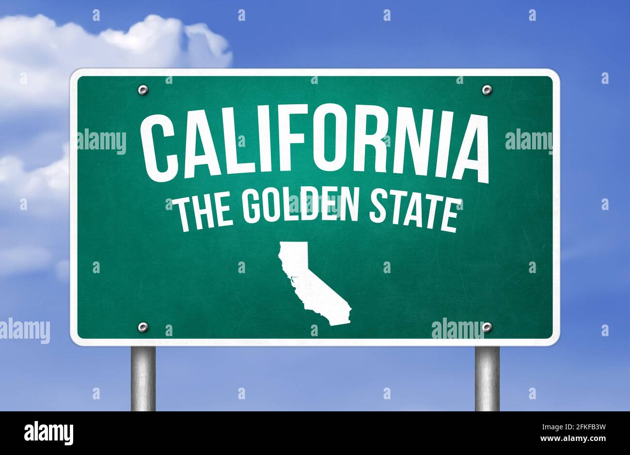 Welcome to california sign hi-res stock photography and images - Alamy