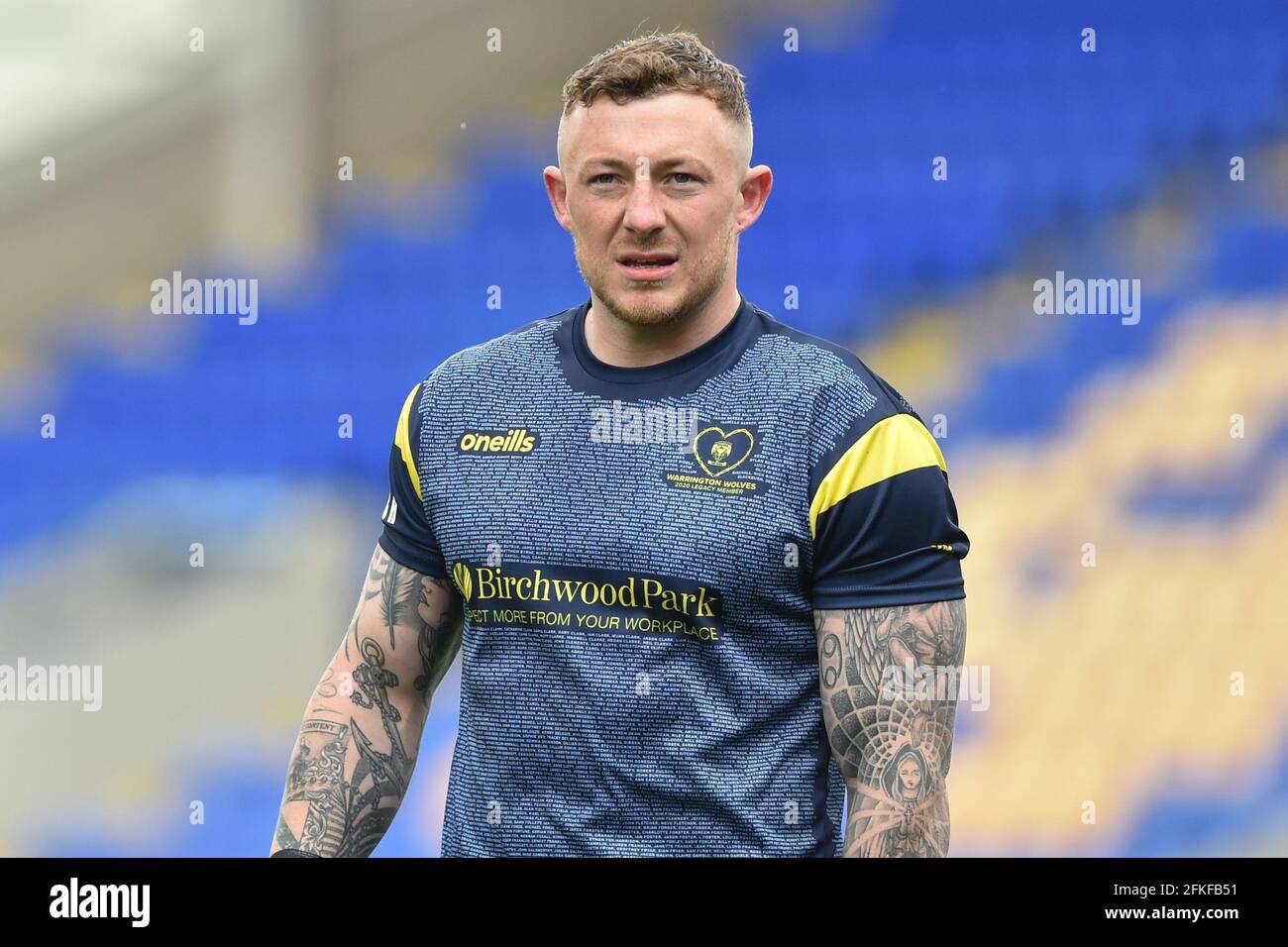 Josh Charnley (5) of Warrington Wolves during the game Stock Photo - Alamy