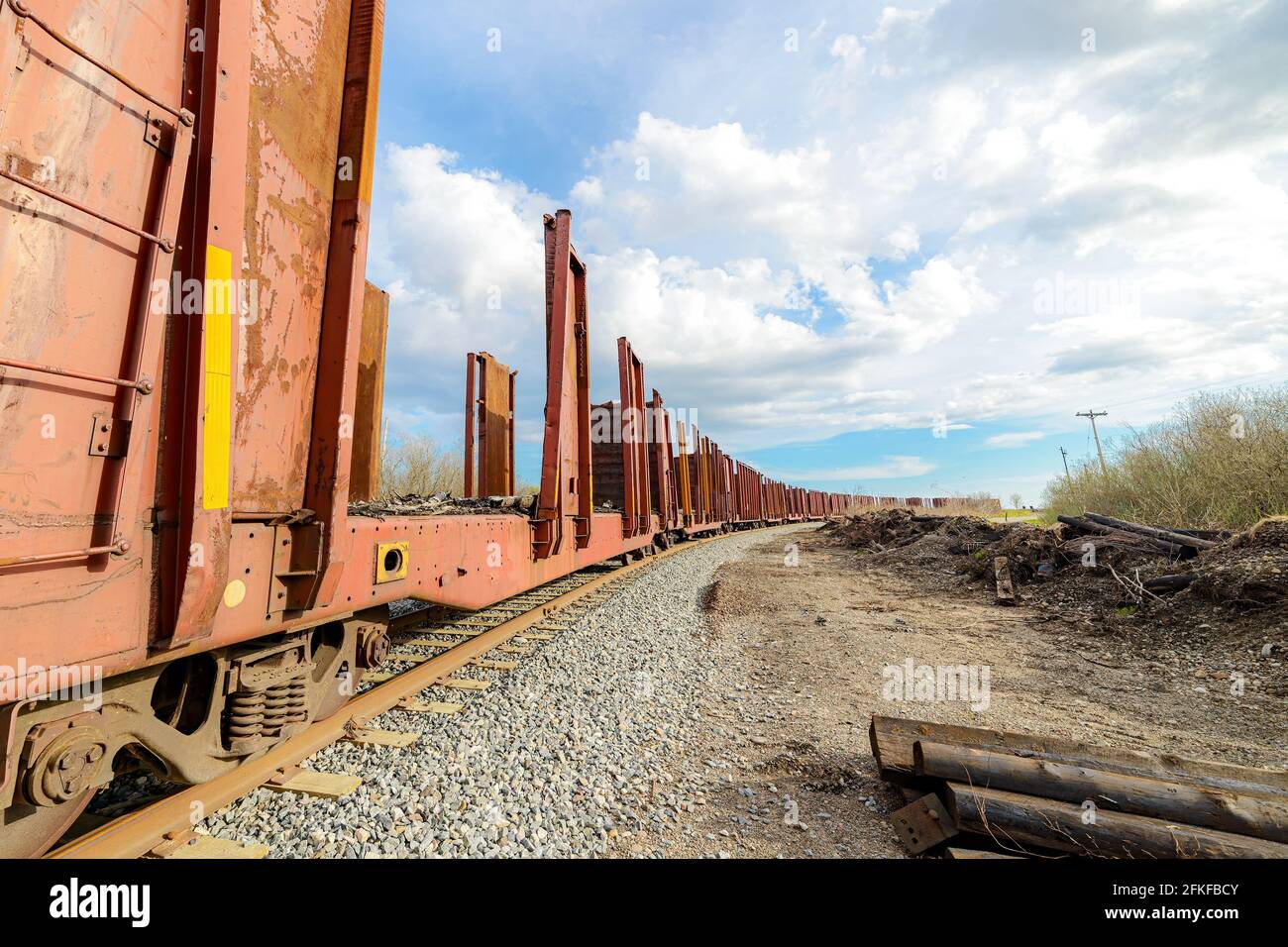 Logging railway hi-res stock photography and images - Alamy