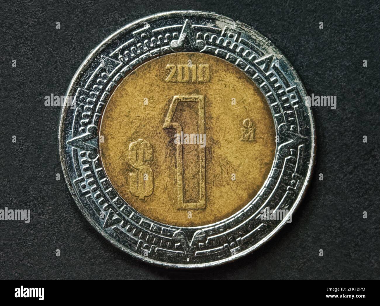 Old mexican coin hi-res stock photography and images - Alamy