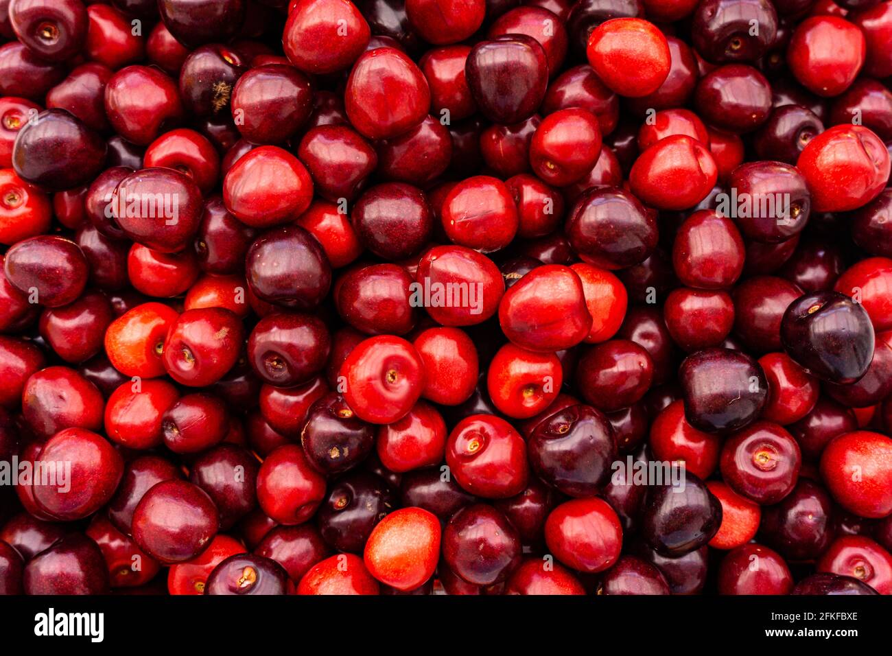 cherry Fruit Background, cherry Texture Pattern Stock Photo - Alamy
