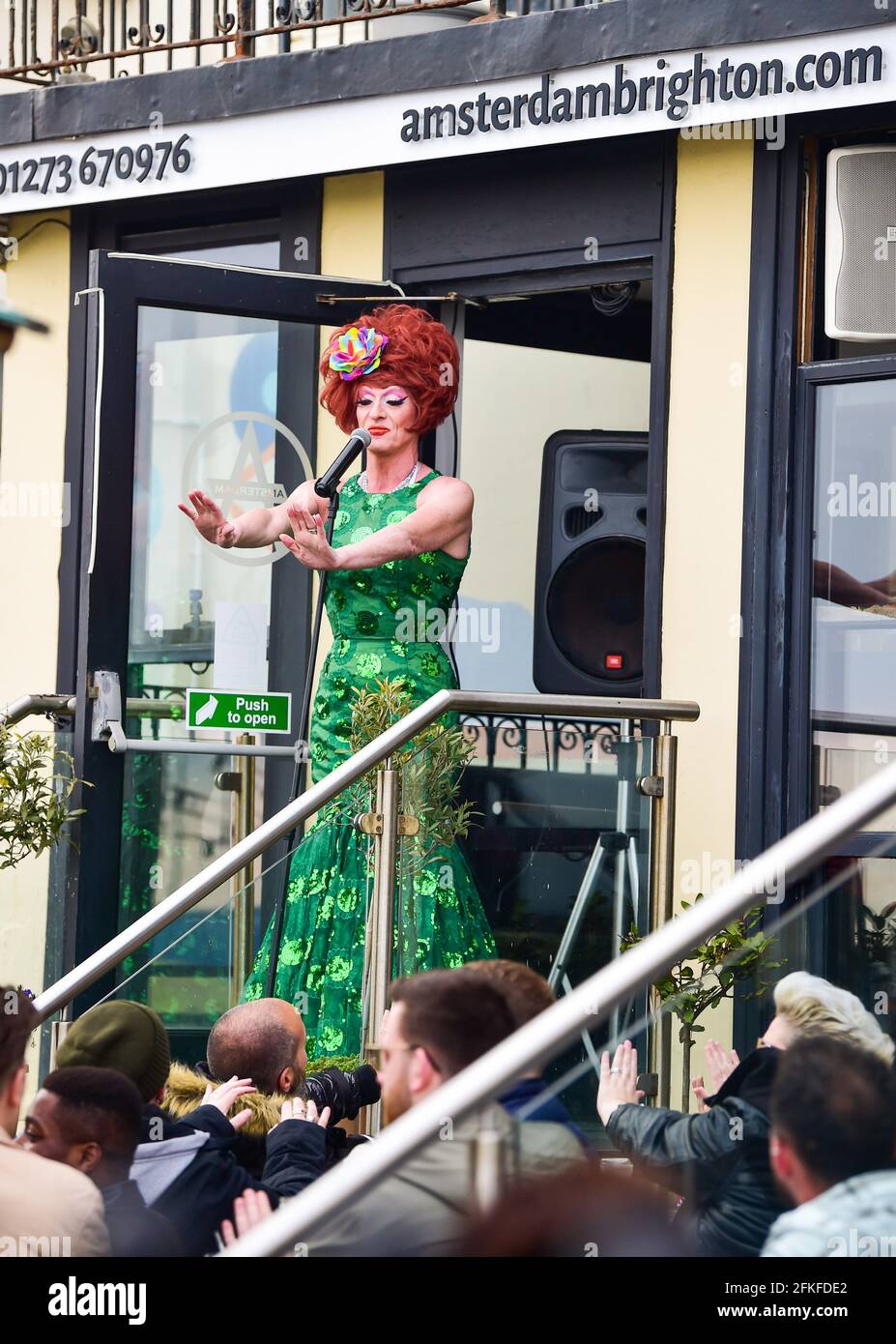 Drag queens england hi-res stock photography and images - Alamy