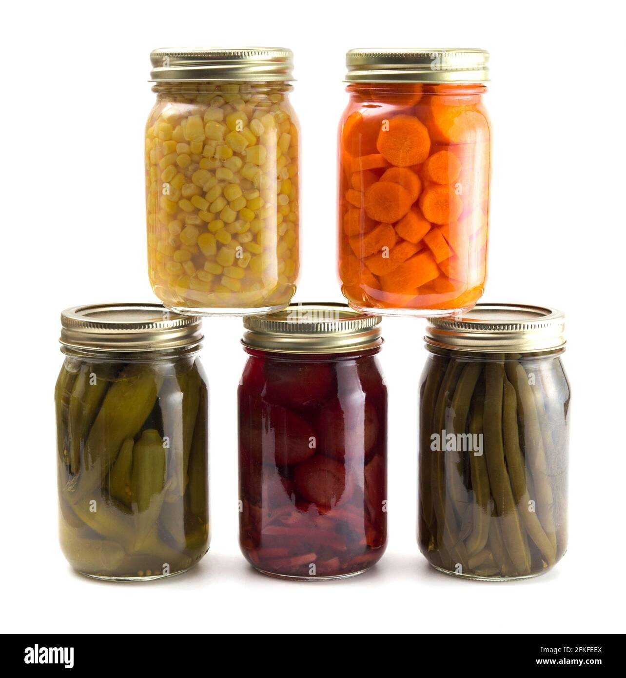 An Assortment of Various Vegetables in Cans Stock Photo - Alamy