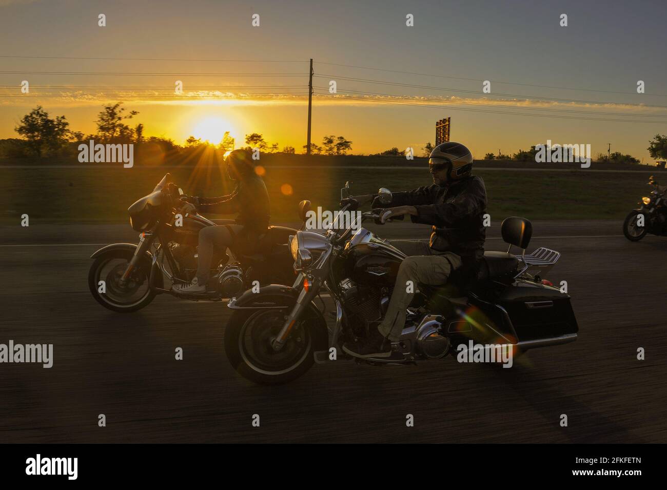 trip in usa with motorcycles Stock Photo - Alamy