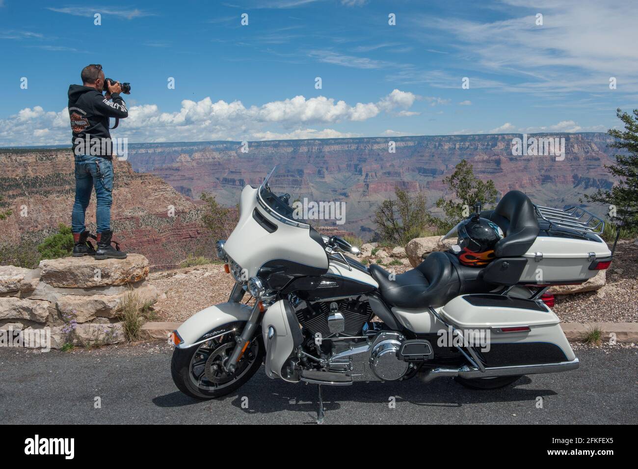 trip in usa with motorcycles Stock Photo - Alamy