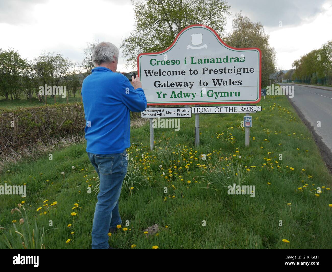 Powys wales coronavirus hi-res stock photography and images - Alamy