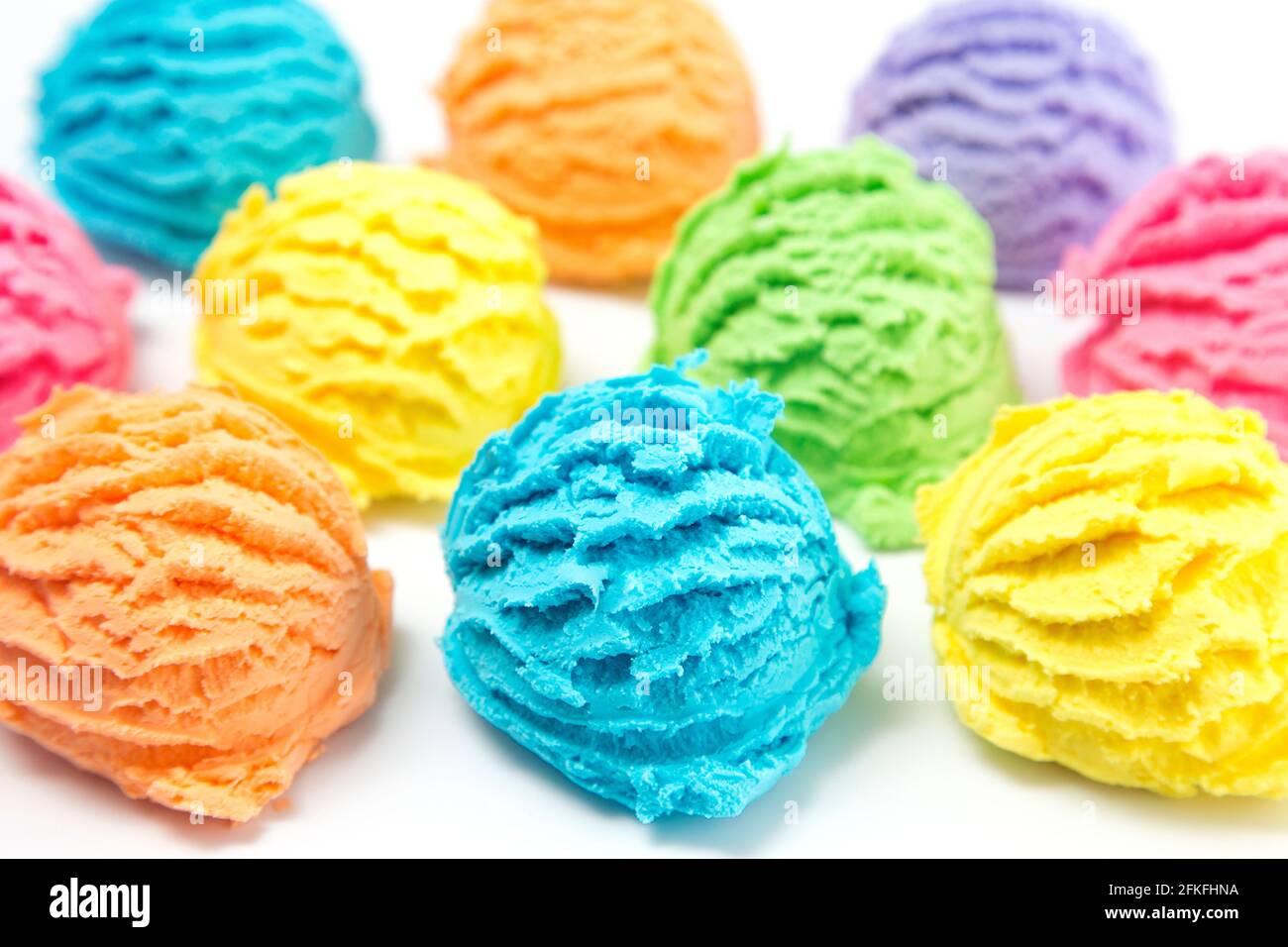 Rainbow ice cream hi-res stock photography and images - Alamy