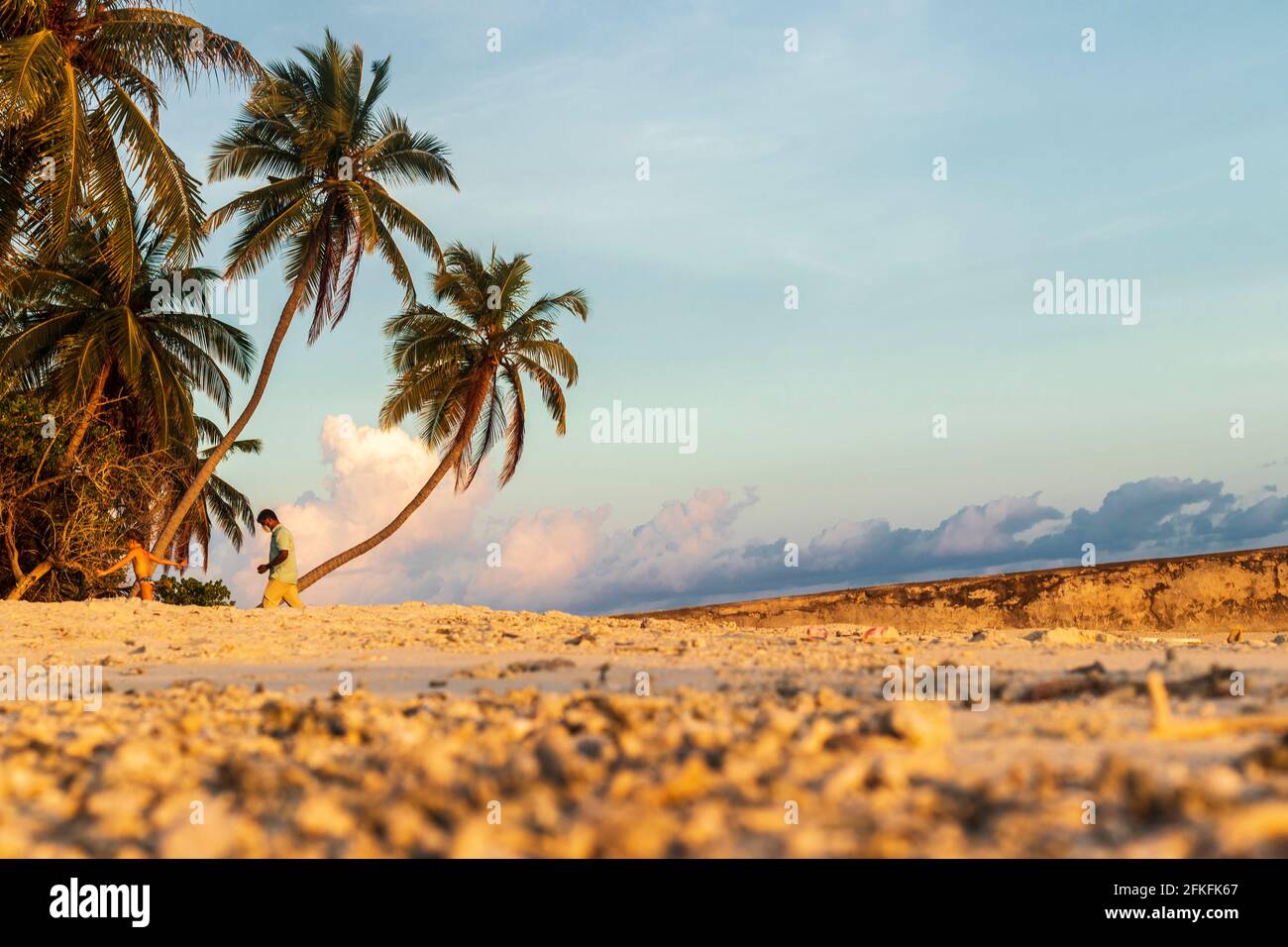 Shot of a tropical island Stock Photo - Alamy
