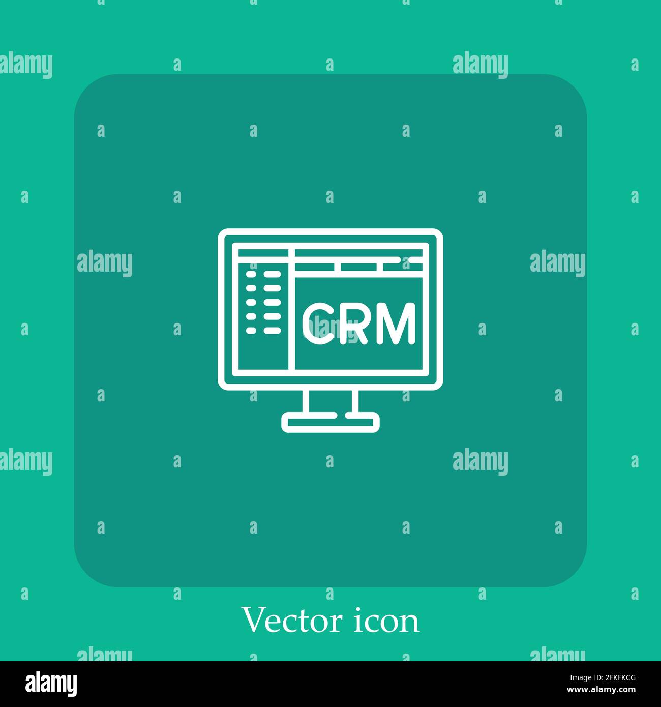 Crm logo design hi-res stock photography and images - Alamy