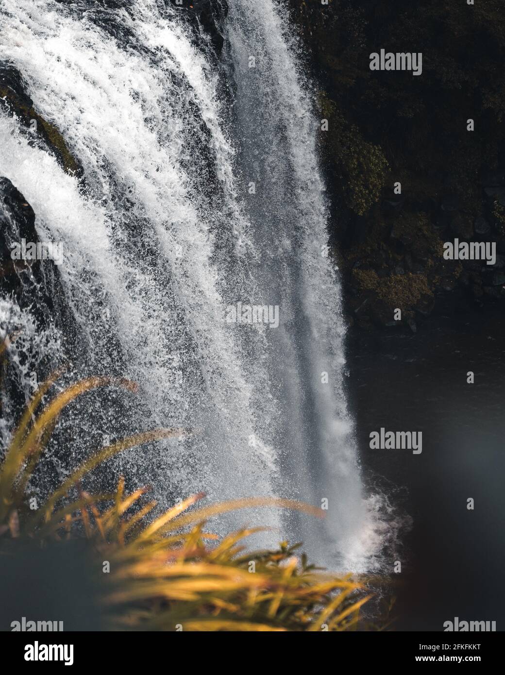 Foamy cascade waterfall on hi-res stock photography and images - Alamy