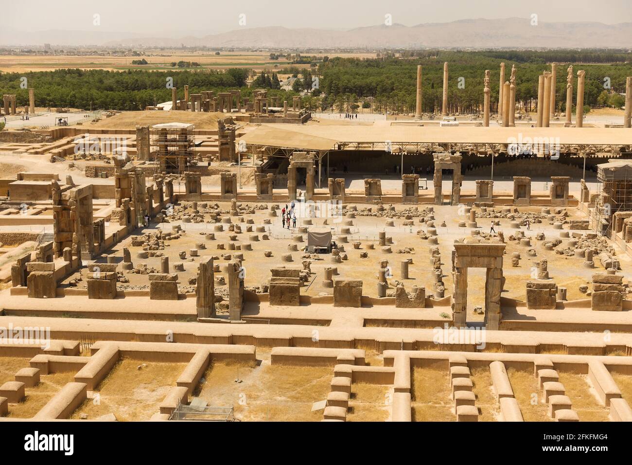 Persepolis Iran Aerial View