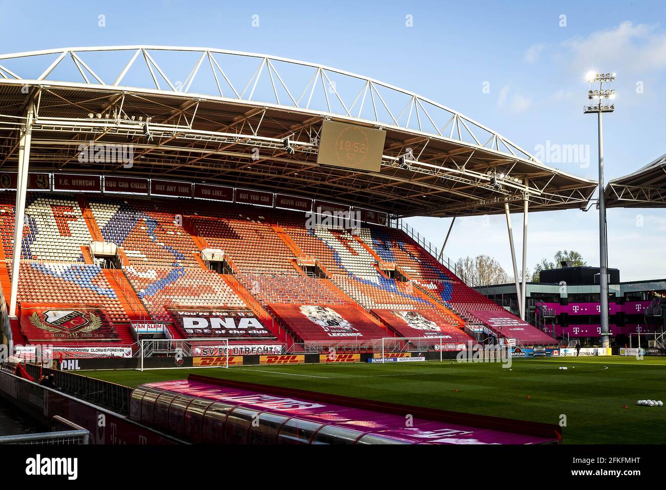 UTRECHT - 01-05-2021, FC Utrecht Galgenwaard stadium. Dutch football ...