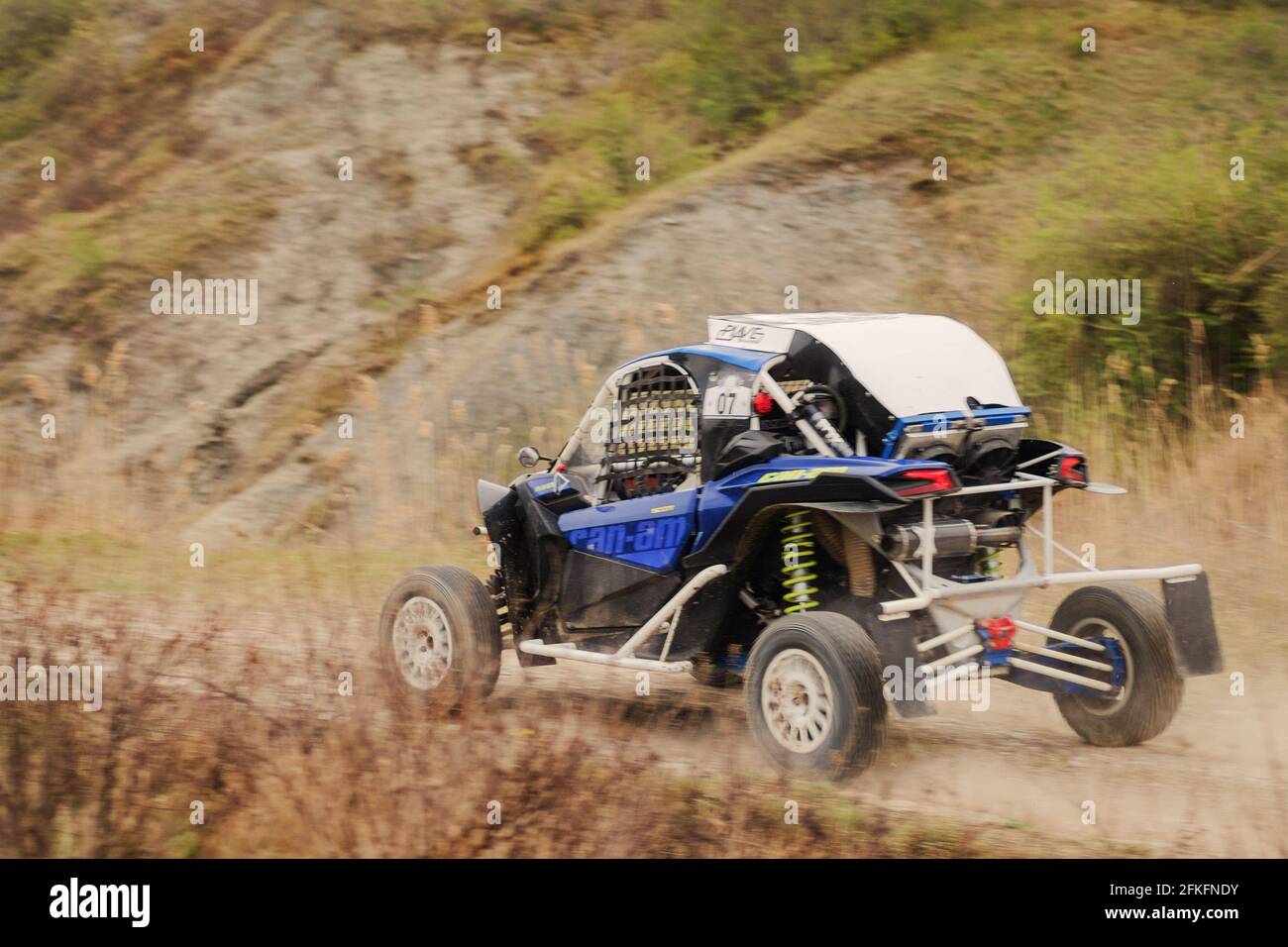2021 Italian Offroad Speed Championship: racing car in Solignano, Italy ...
