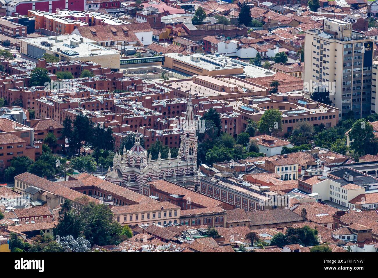 Landscape of Bogota city, Colombia Stock Photo - Alamy