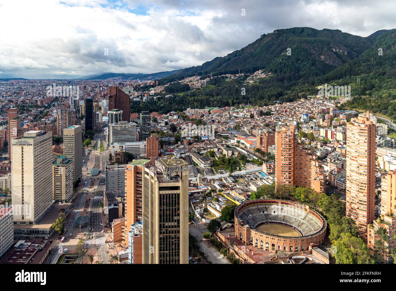 Landscape of Bogota city, Colombia Stock Photo - Alamy