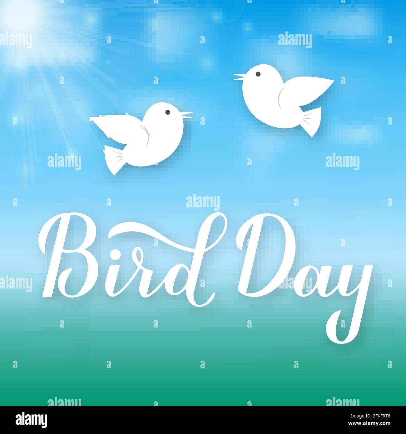 Migratory bird day world birds Stock Vector Images - Alamy