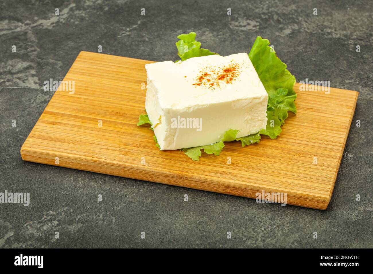 Greek traditional soft feta dairy cheese Stock Photo - Alamy