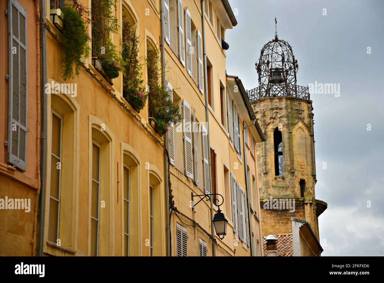 Scenic view of the Augustinian Convent iconic campanile and the ...