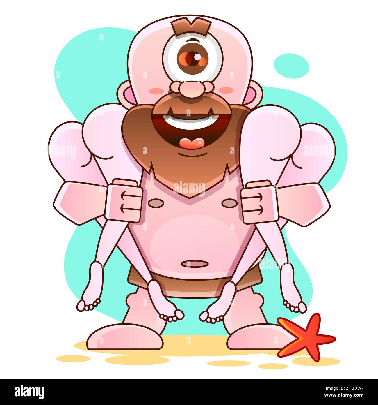 Cyclops greek Stock Vector Images - Alamy