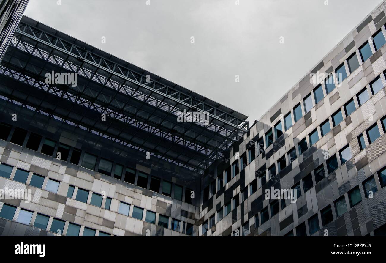 Modern architecture - The new Town Hall of the city of Montpellier by ...