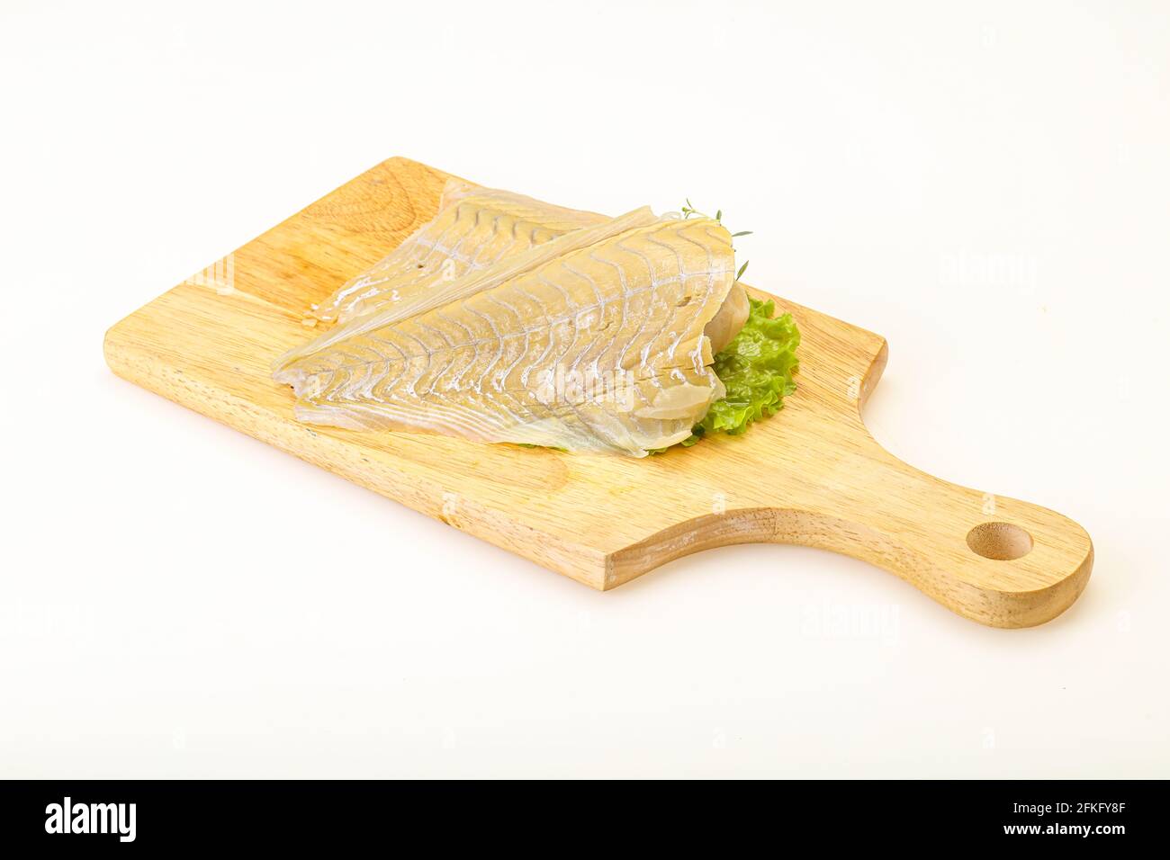 Raw cod fish fillet for cooking Stock Photo - Alamy
