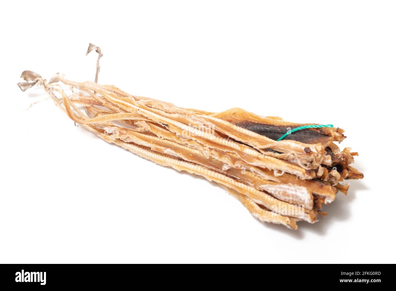 Dried blackmouth catshark (Galeus melastomus) or known as litao in the ...