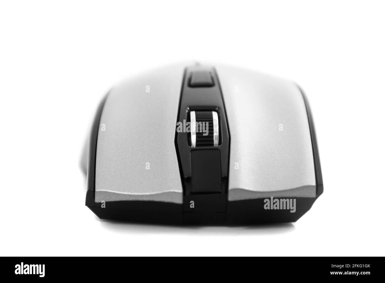 Computer scroll wheel mouse isolated on a white background Stock Photo ...