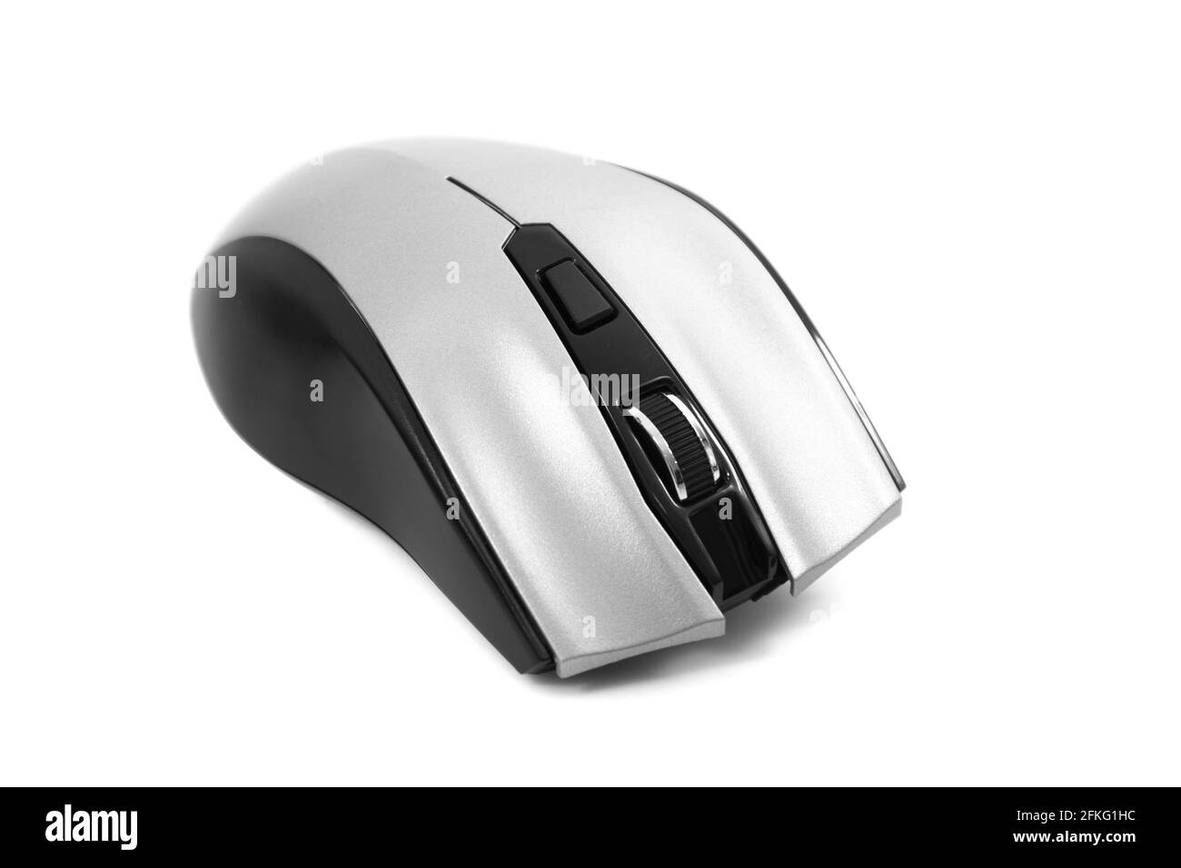 Computer scroll wheel mouse isolated on a white background Stock Photo ...