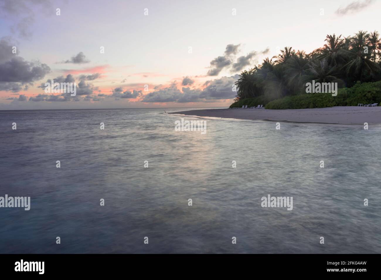 Shot of a tropical island Stock Photo - Alamy