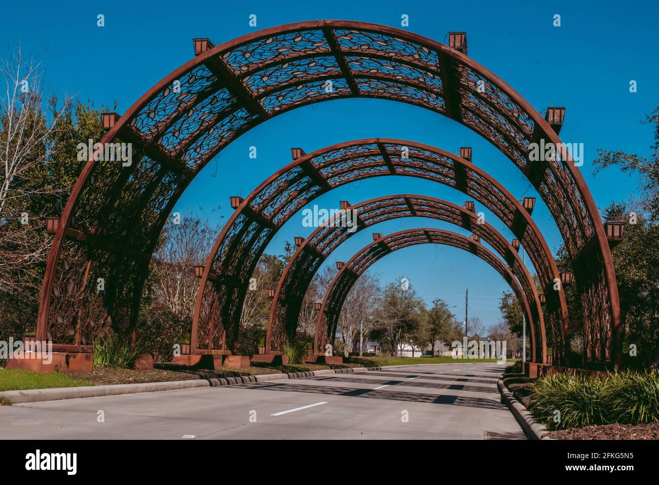 Cane Island Residential Community - editorial Katy, Texas, USA ...