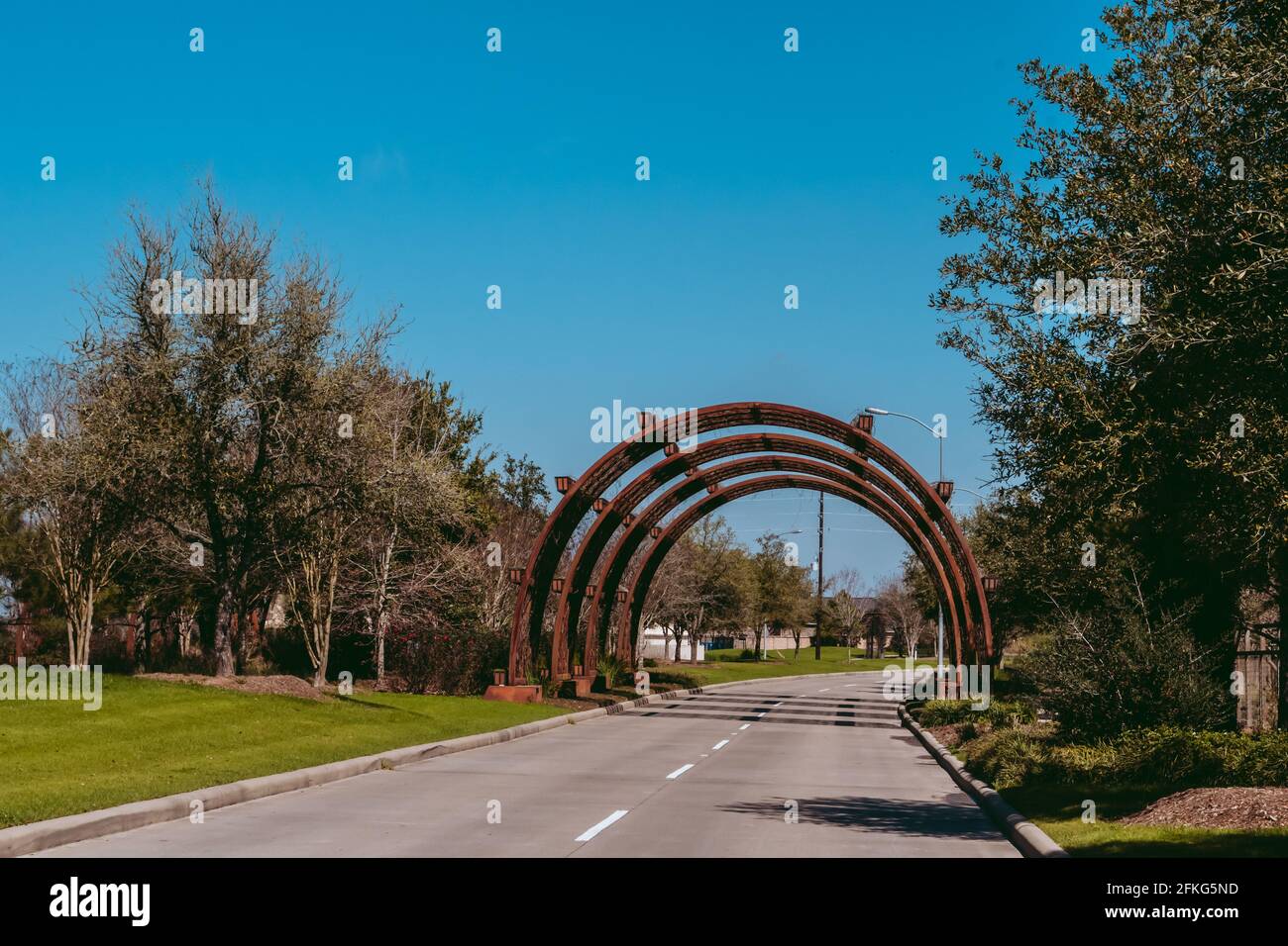 Cane Island Residential Community - editorial Katy, Texas, USA ...