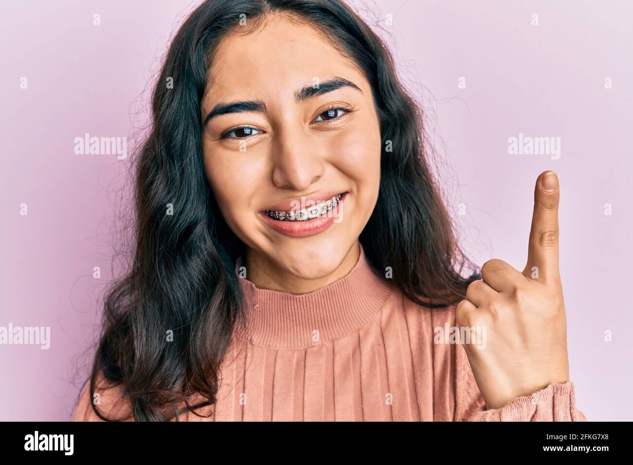 Happy Smiley Faces With Braces