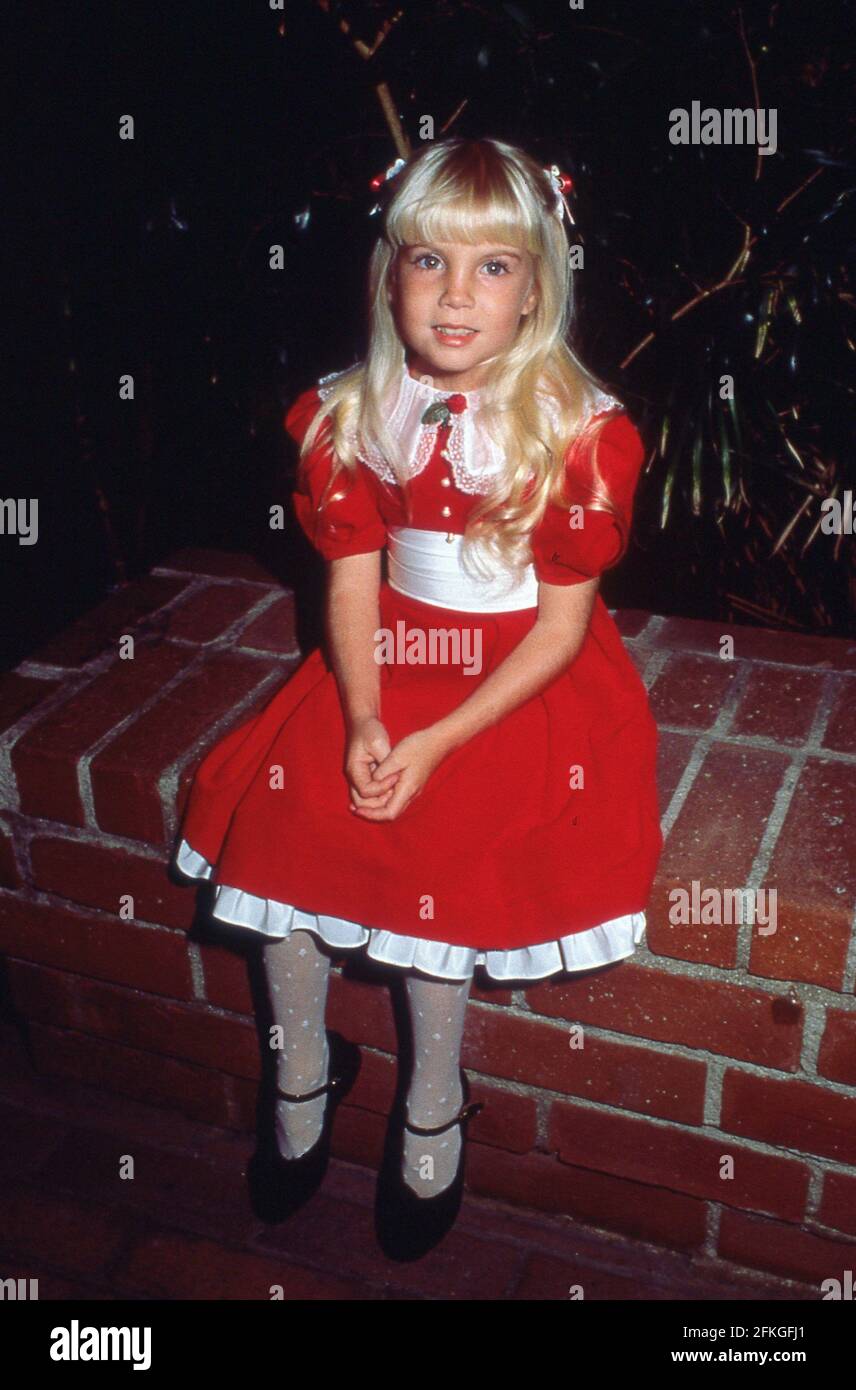 Heather O'Rourke 1983 Credit: Ralph Dominguez/MediaPunch Stock Photo ...