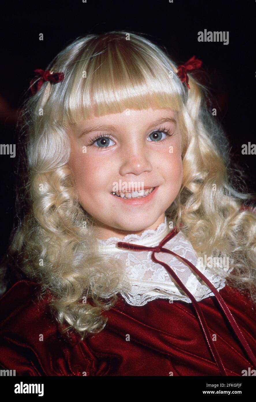 Heather O'Rourke 1982 Credit: Ralph Dominguez/MediaPunch Stock Photo ...