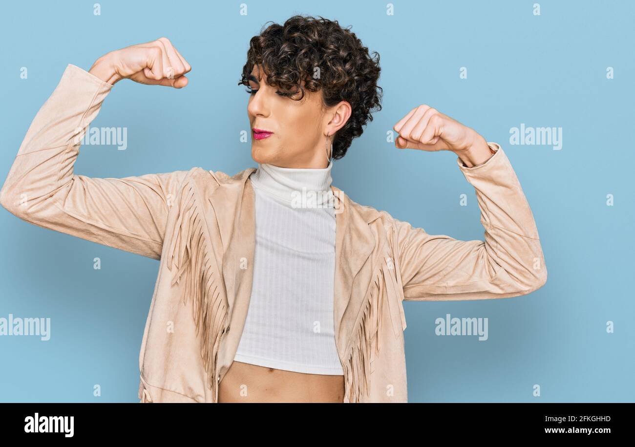 Transgender woman gym hi-res stock photography and images - Alamy