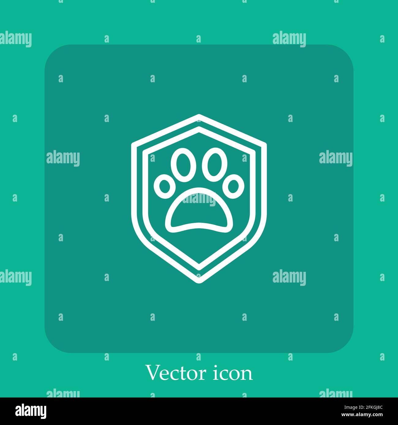 Safety of the line by token Stock Vector Images - Alamy