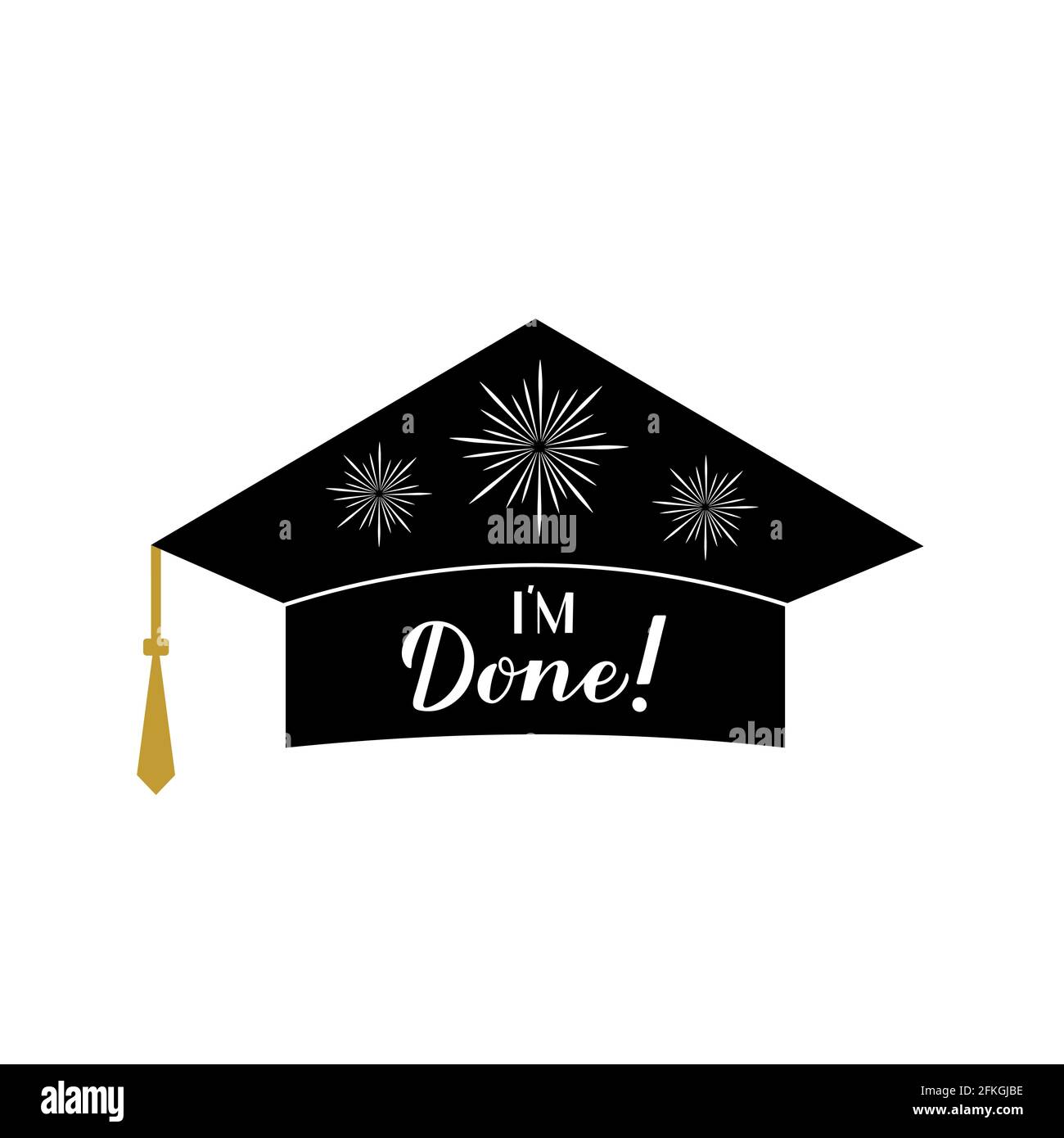 I am done lettering on graduation cap. Congratulations to graduates ...