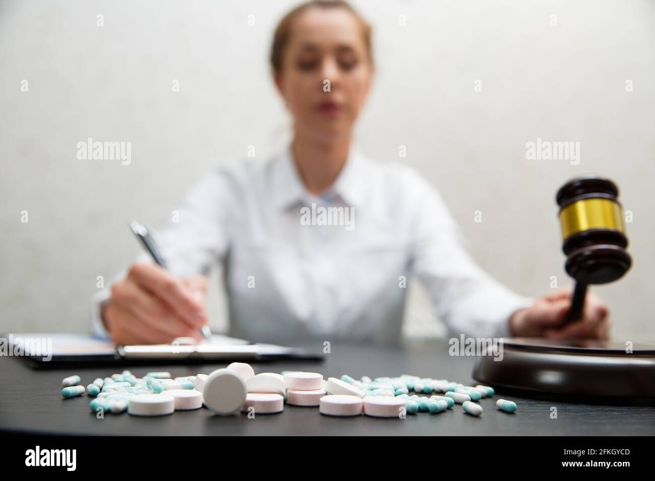 Medicine law concept judges hi-res stock photography and images - Alamy