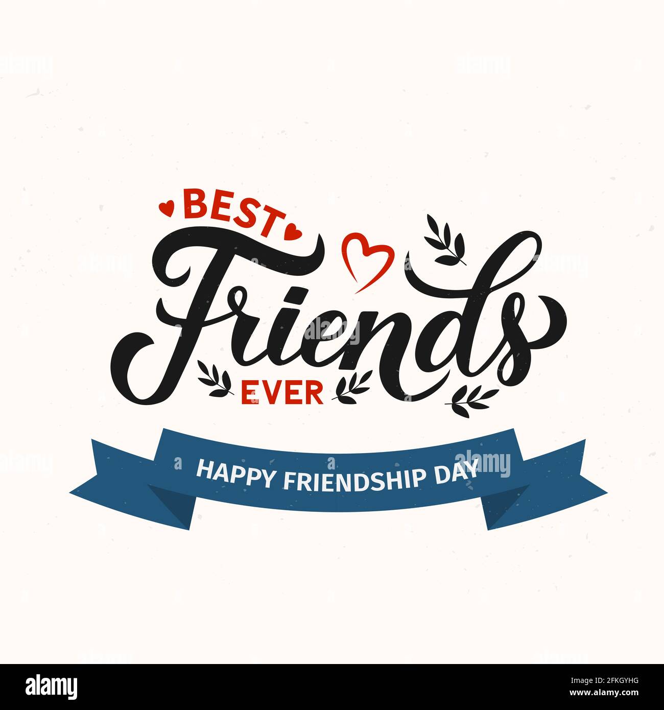 Best Friends Ever calligraphy hand lettering. Friendship Day ...