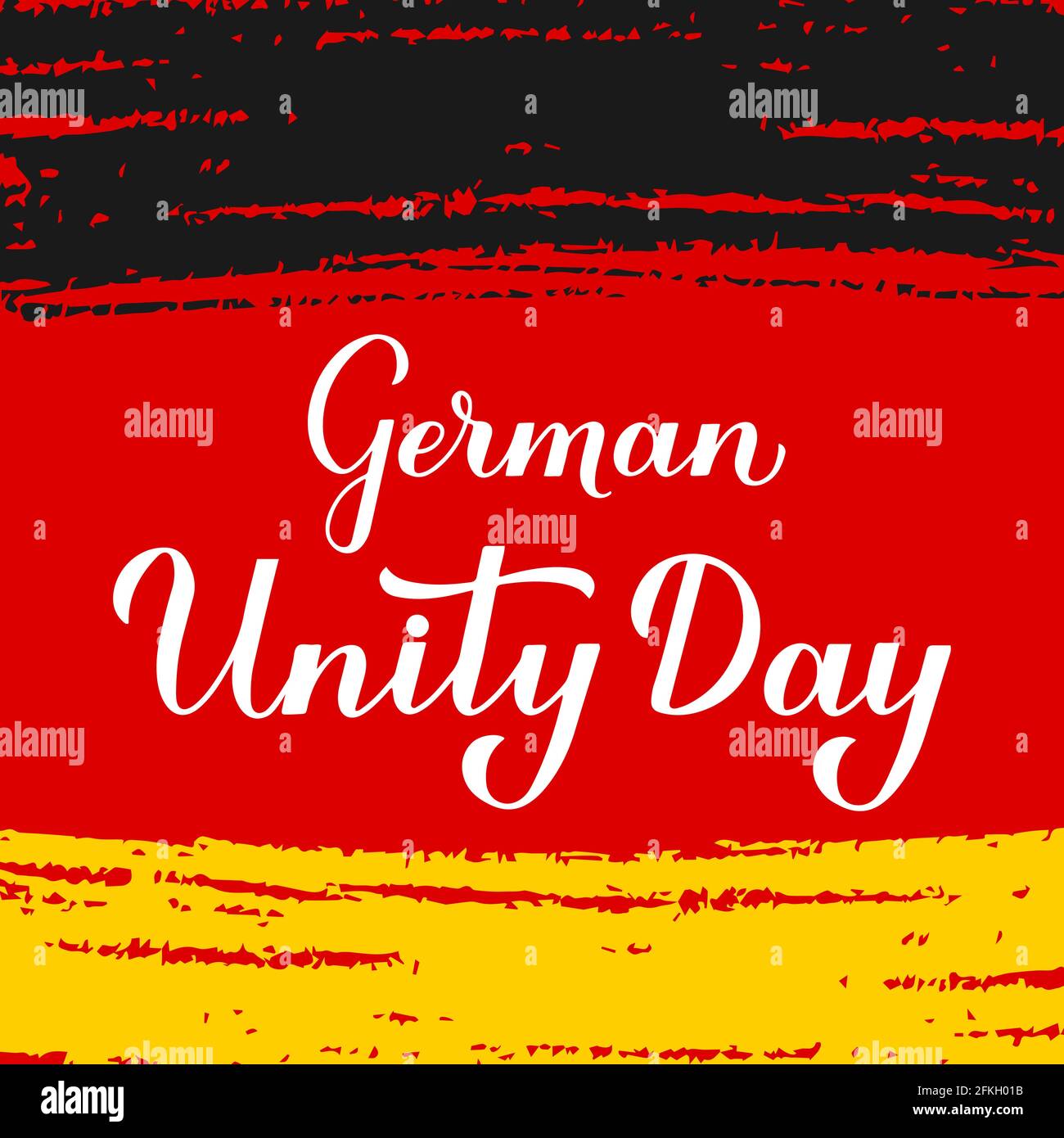German unification day party Stock Vector Images - Alamy