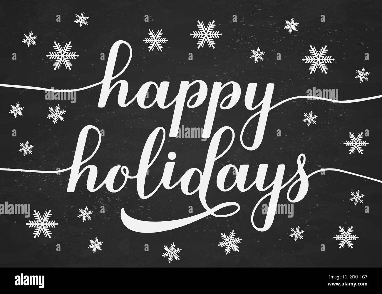 Happy holidays Black and White Stock Photos & Images - Alamy
