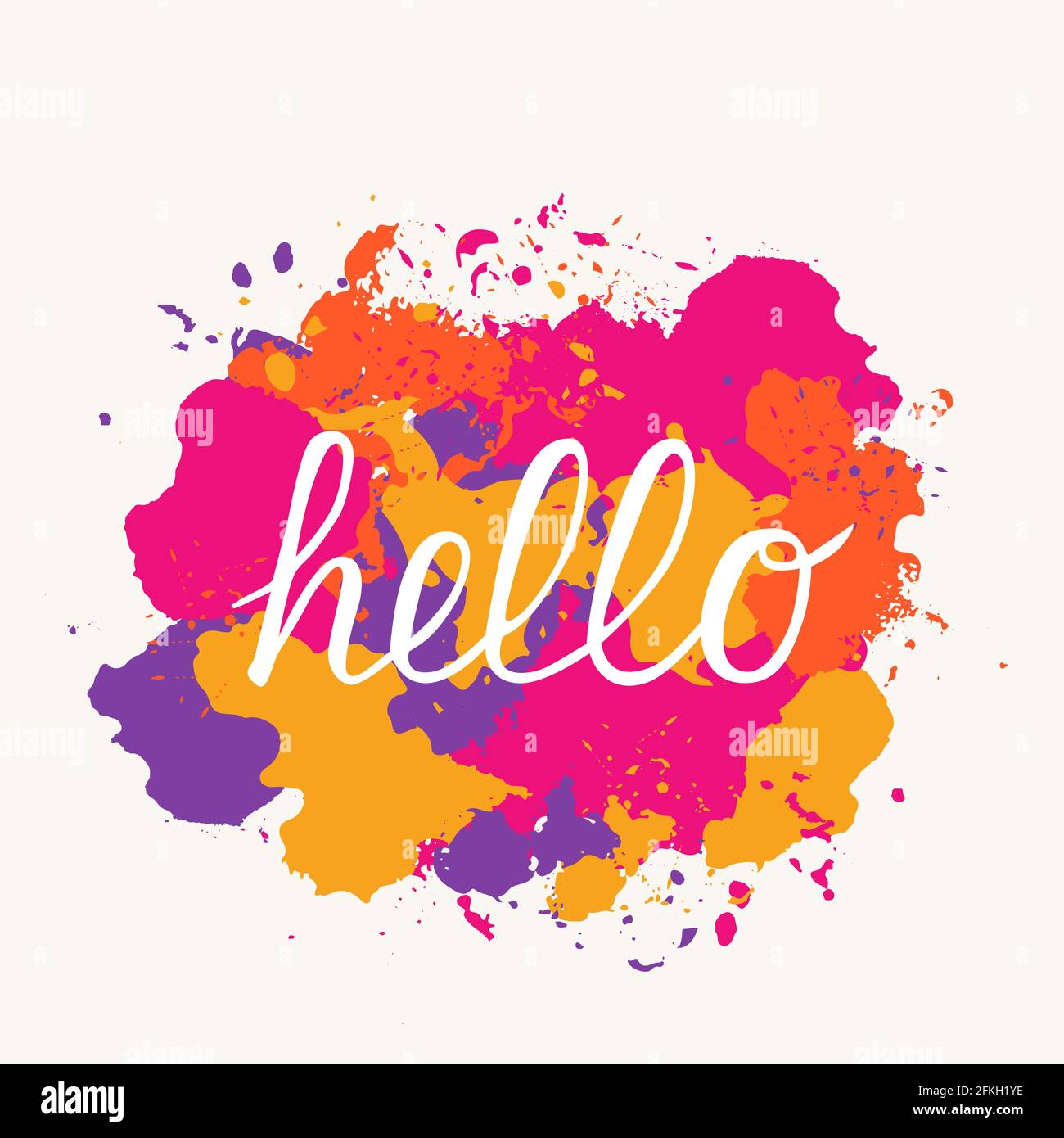 The Word Hello Wallpaper