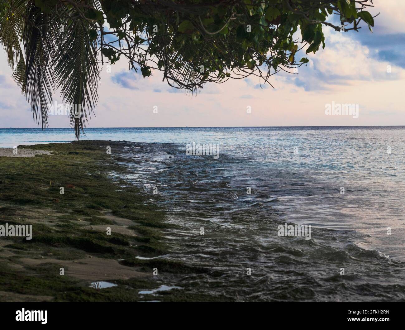 Shot of a tropical island Stock Photo - Alamy