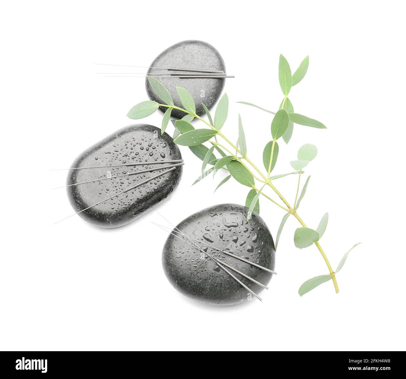 Acupuncture points energy Cut Out Stock Images & Pictures - Alamy