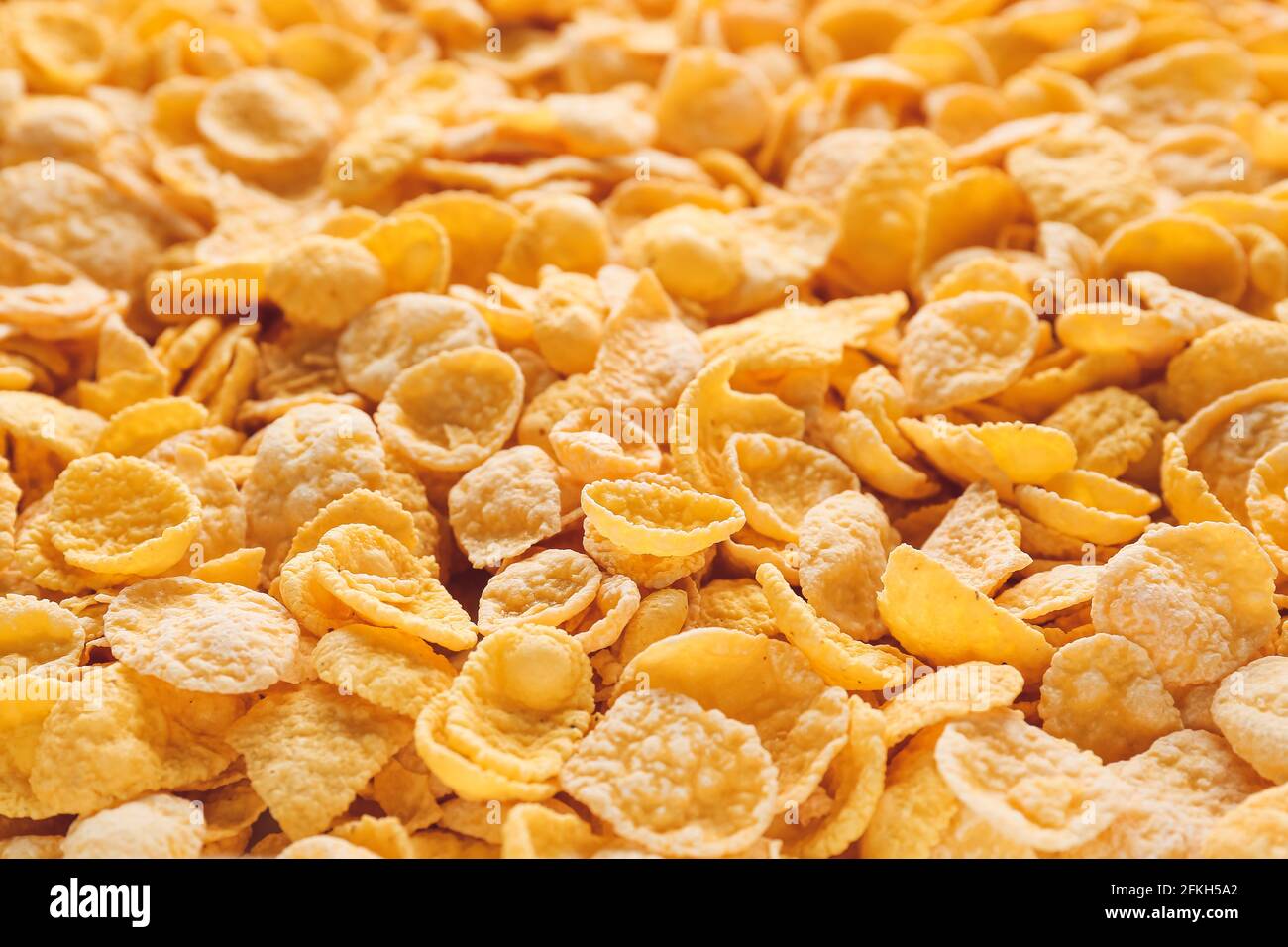 Texture of tasty cornflakes as background Stock Photo - Alamy