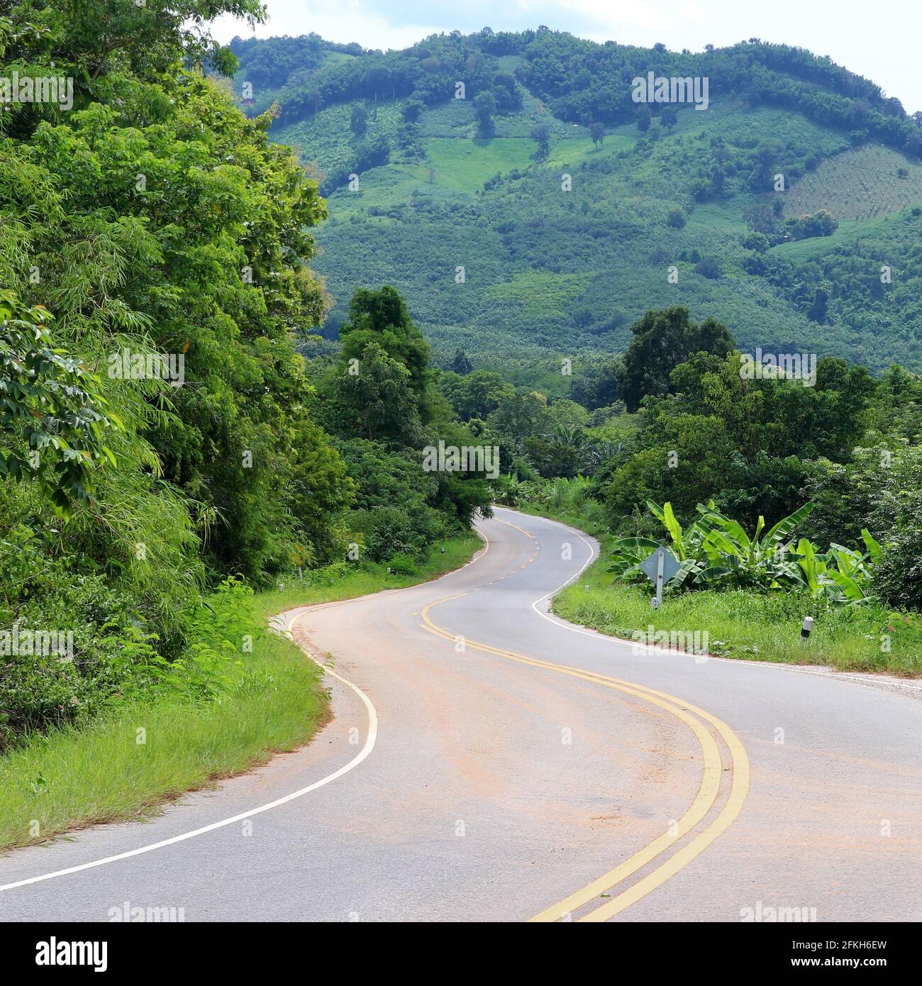 Curves of the countryside hi-res stock photography and images - Alamy